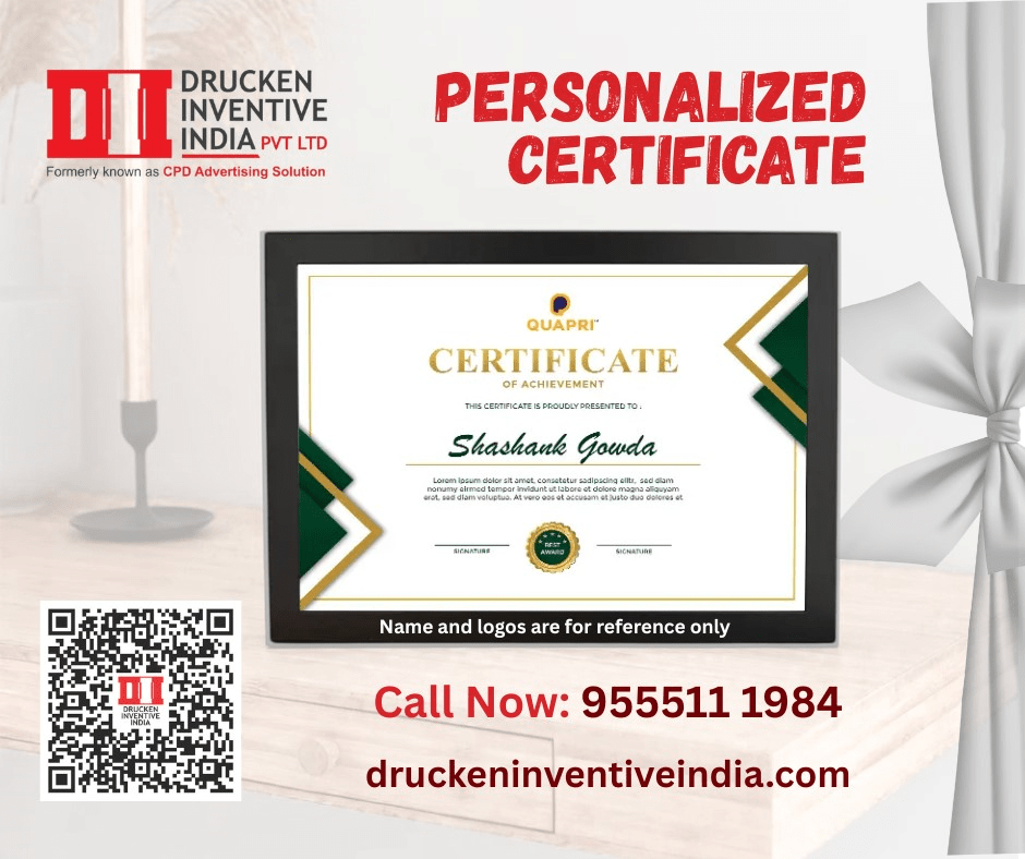 Custom Certificate Printing | Celebrate Achievements